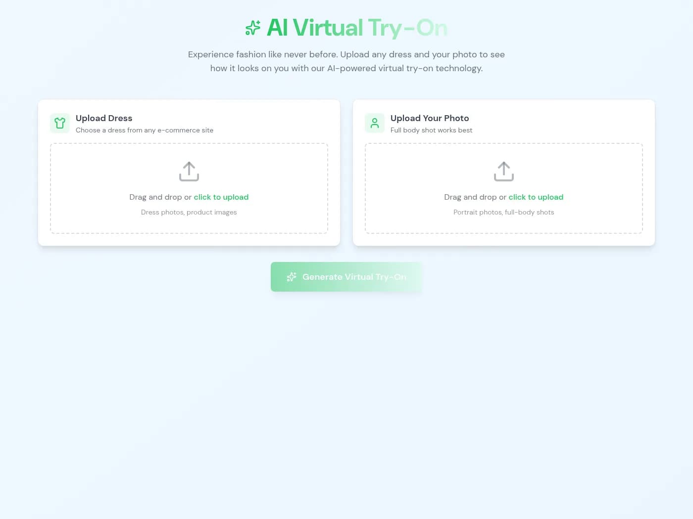 AI-Powered Virtual Try-On for E-Commerce