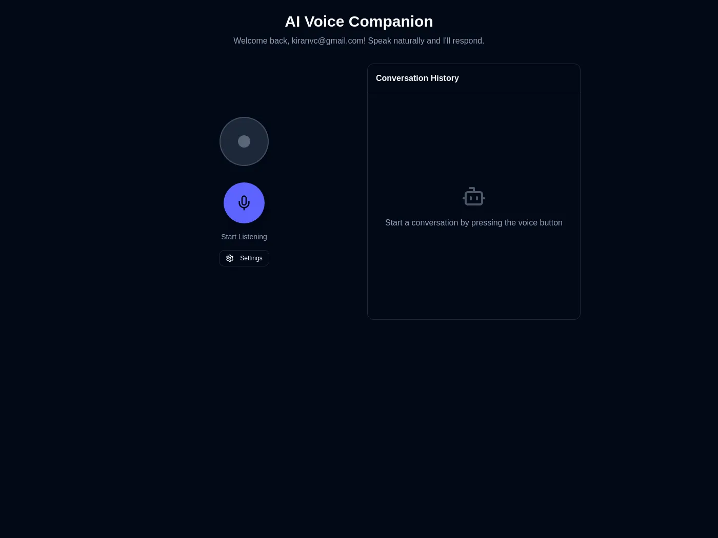 AI Voice Companion