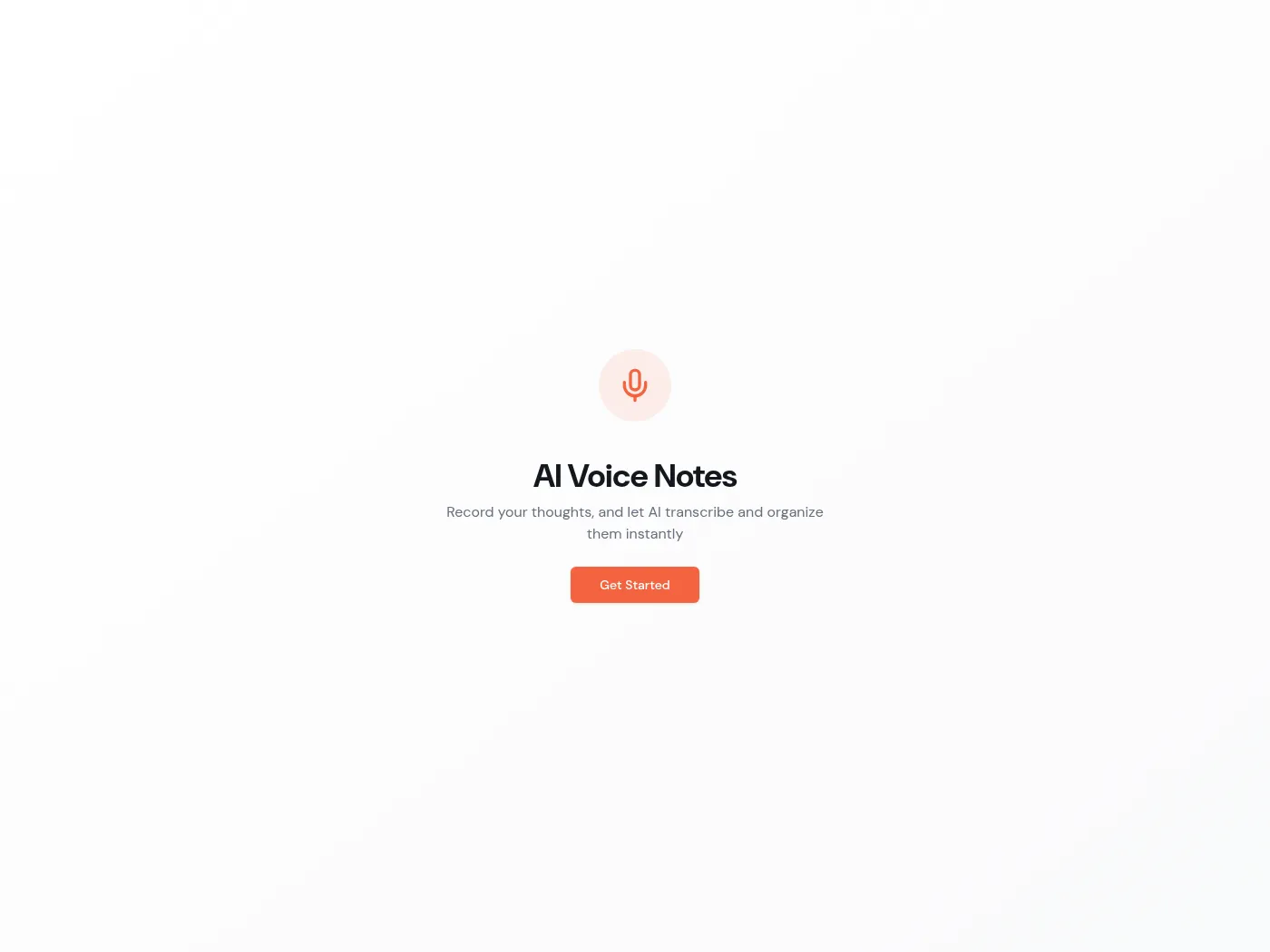 AI Voice Notes