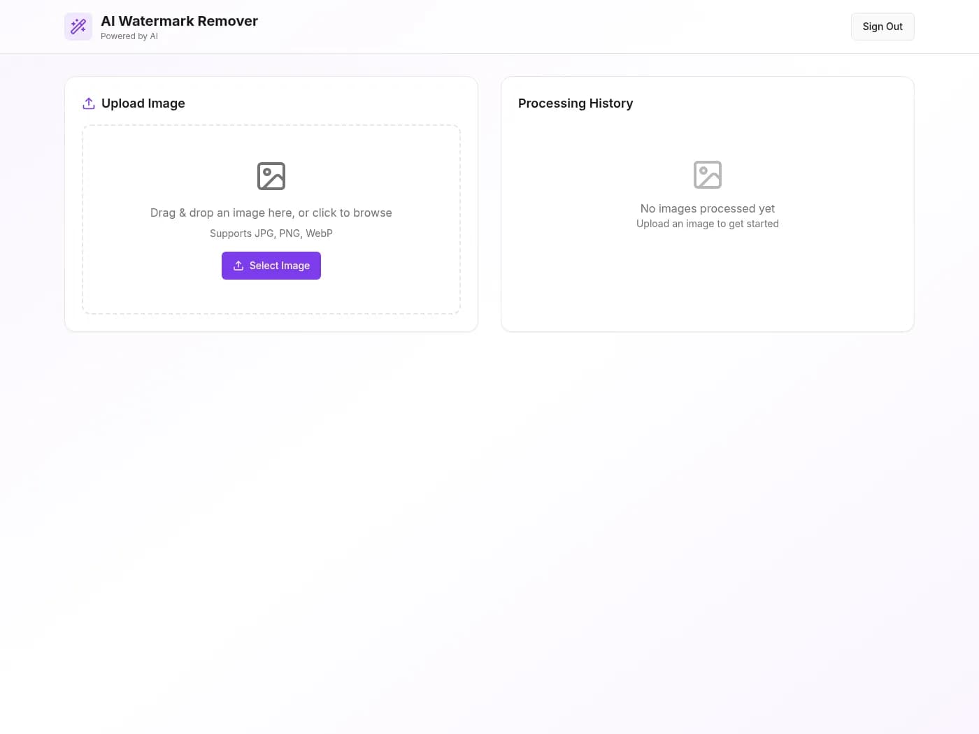 AI Watermark Remover Tool
