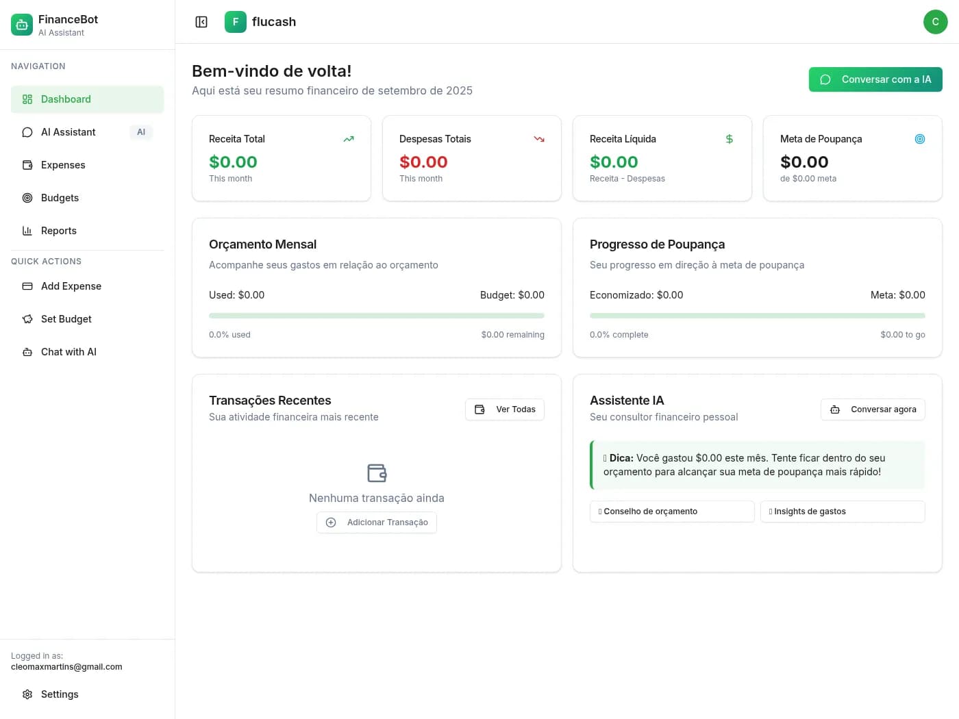 AI-Powered WhatsApp Financial Management SaaS