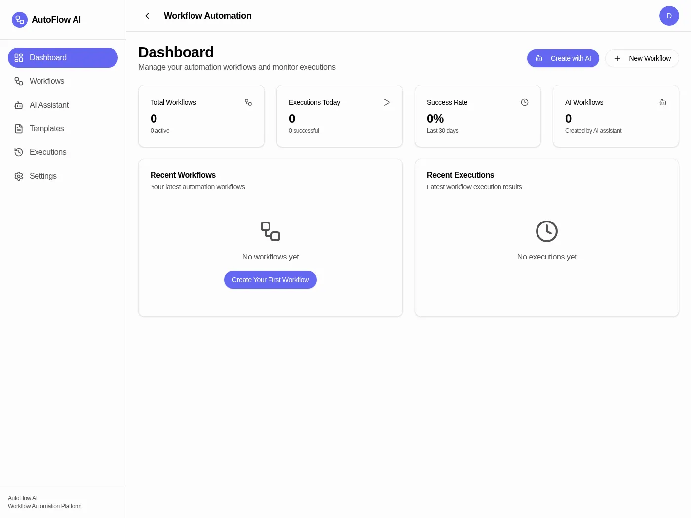 AI Workflow Automation Platform
