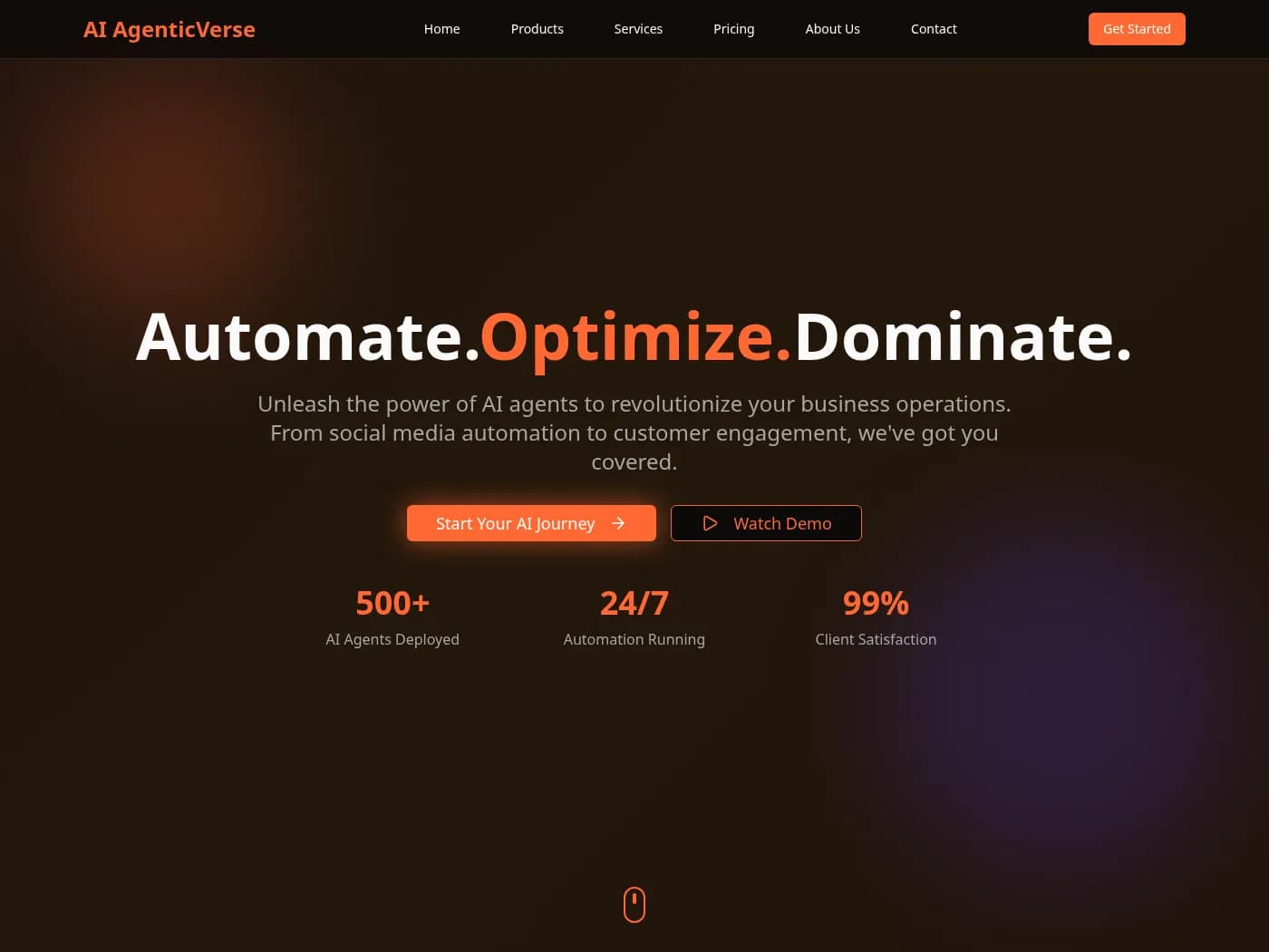 AI AgenticVerse Clone