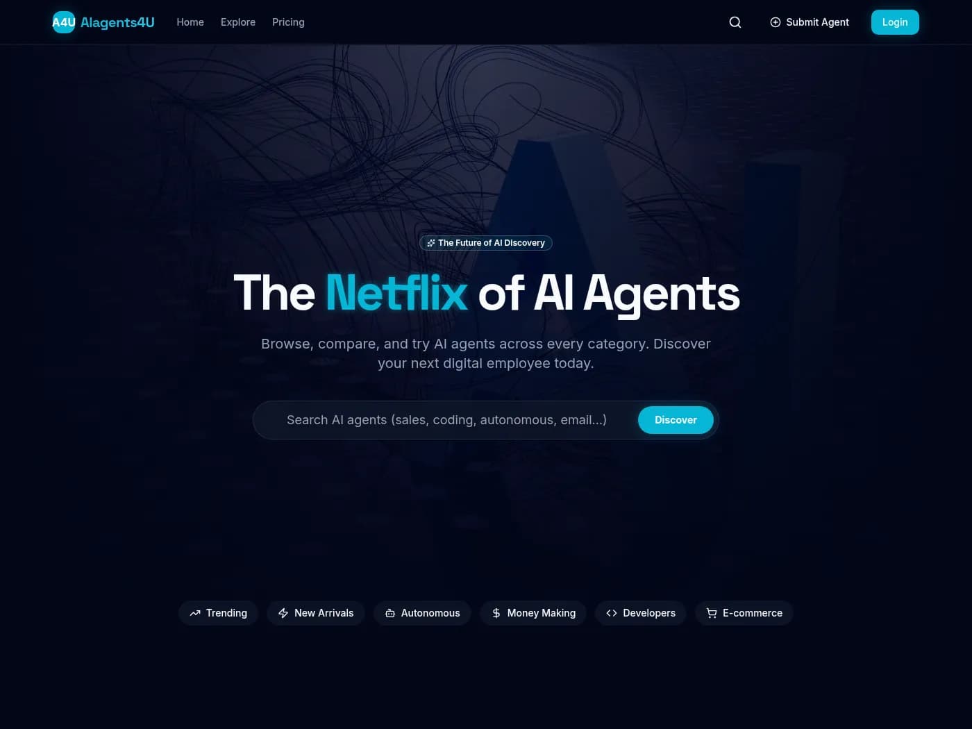 AIagents4U Discovery Platform