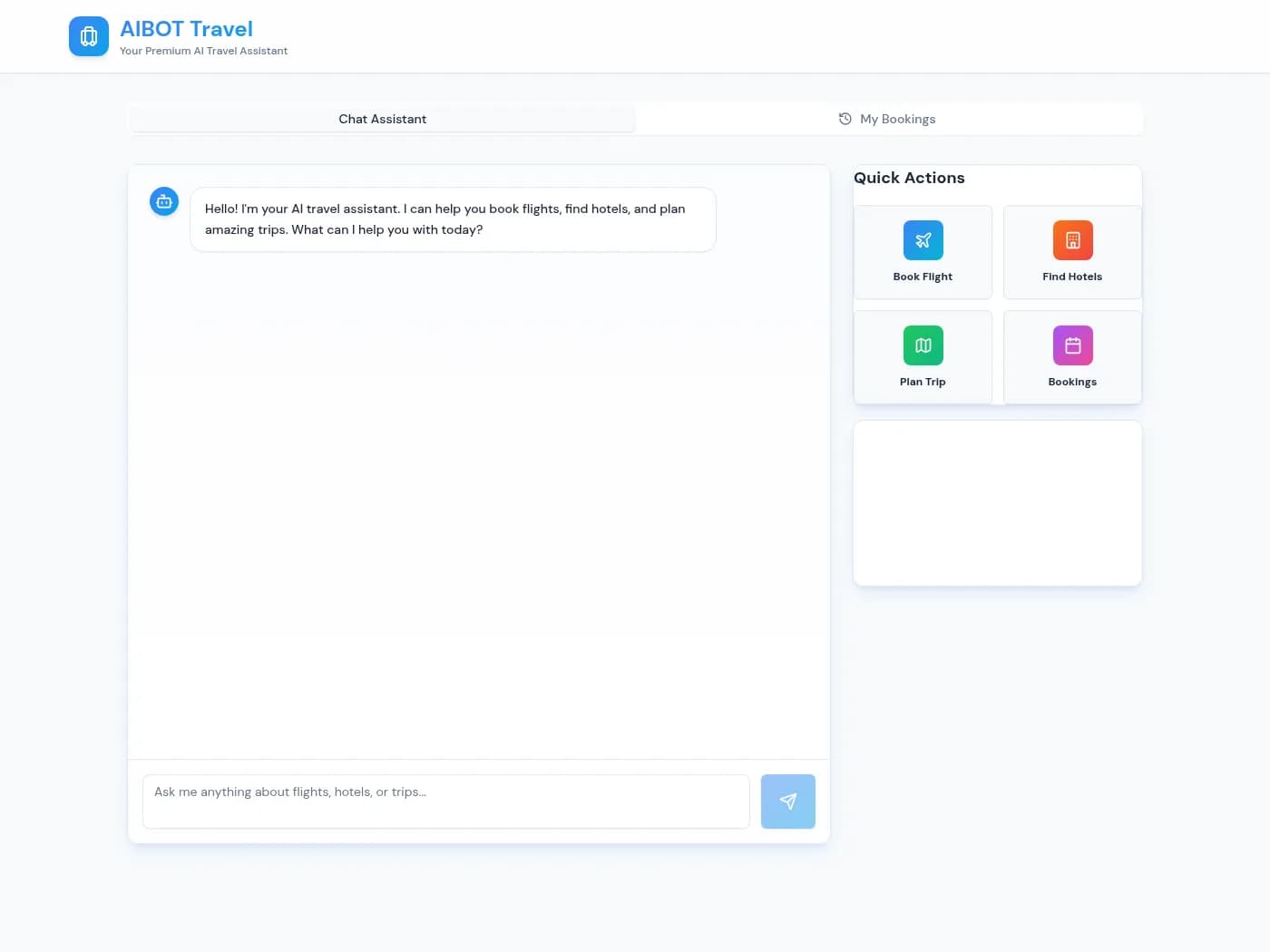 AIBOT Travel Assistant