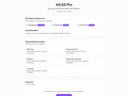 AICAD Pro: Next-Gen AI-Powered Web CAD Platform