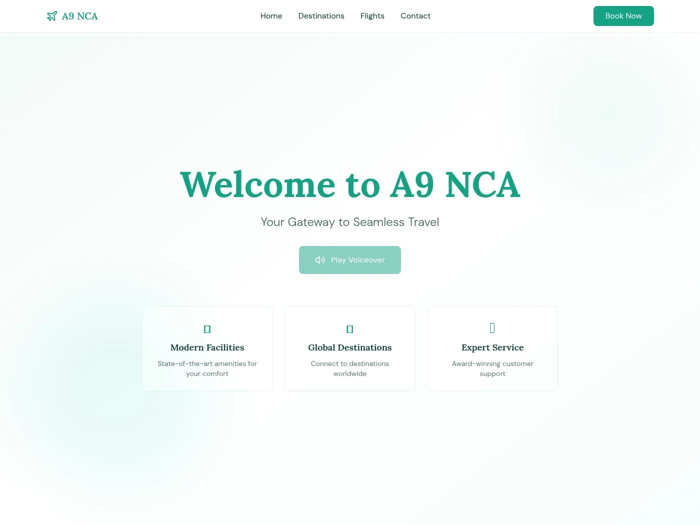 A9 NCA Airport Ad