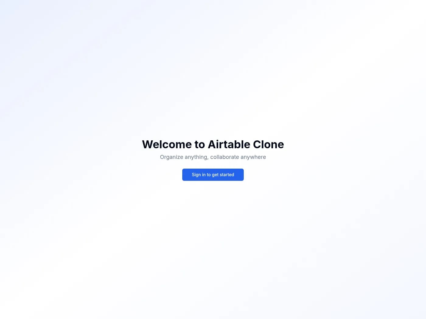 Airtable Full-Feature Clone