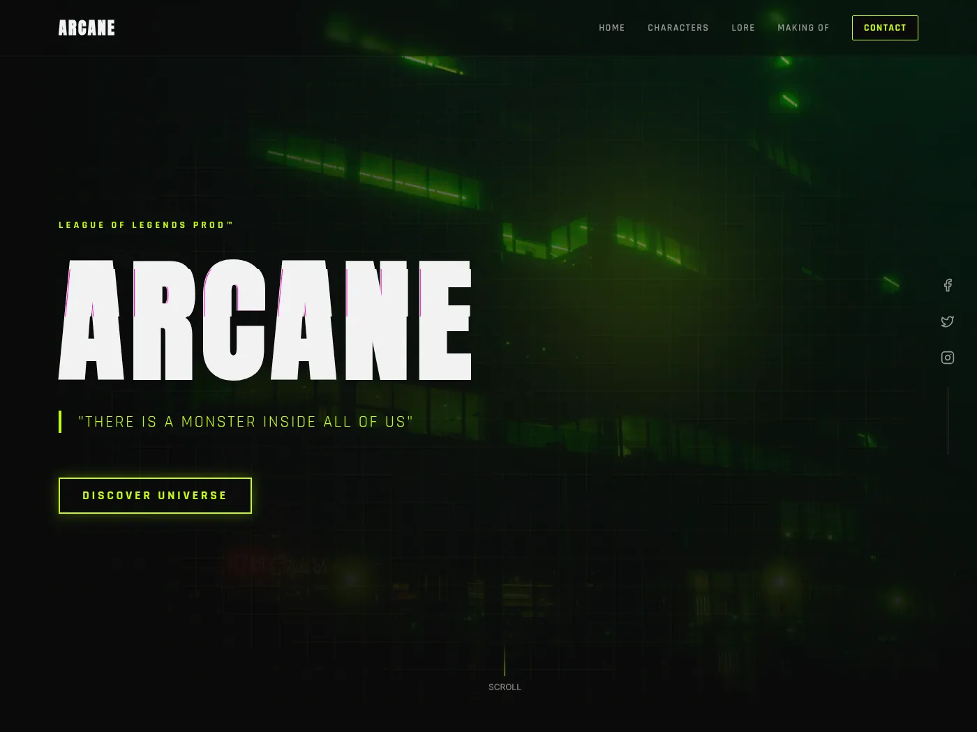 Akrein Universe Encyclopedia Website