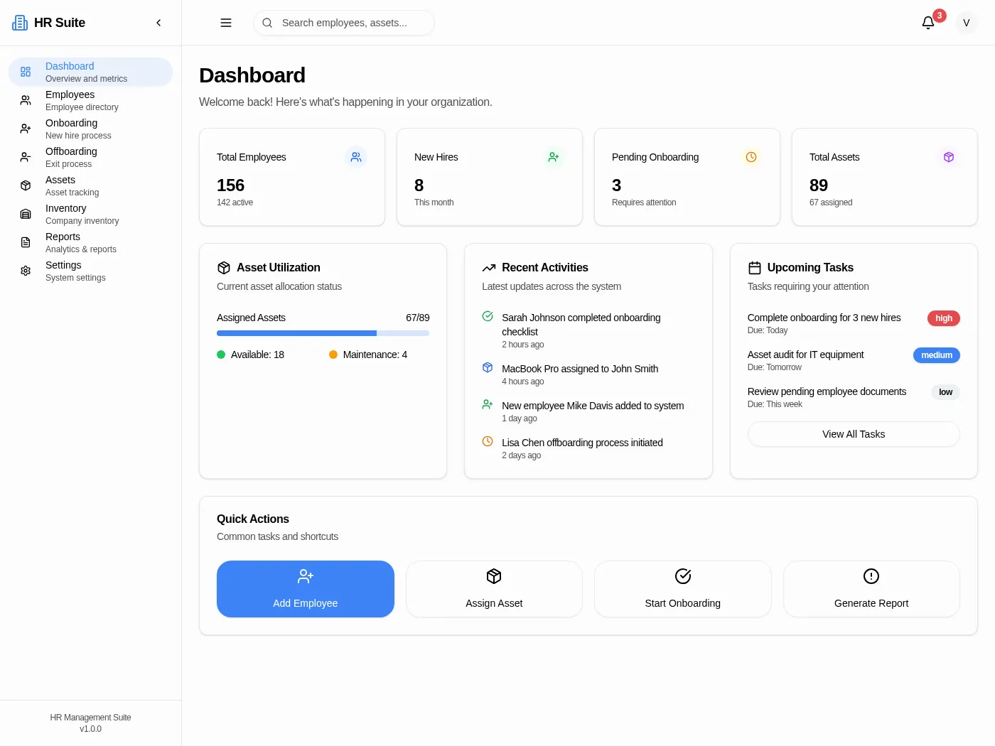 All-in-One HR Management Suite