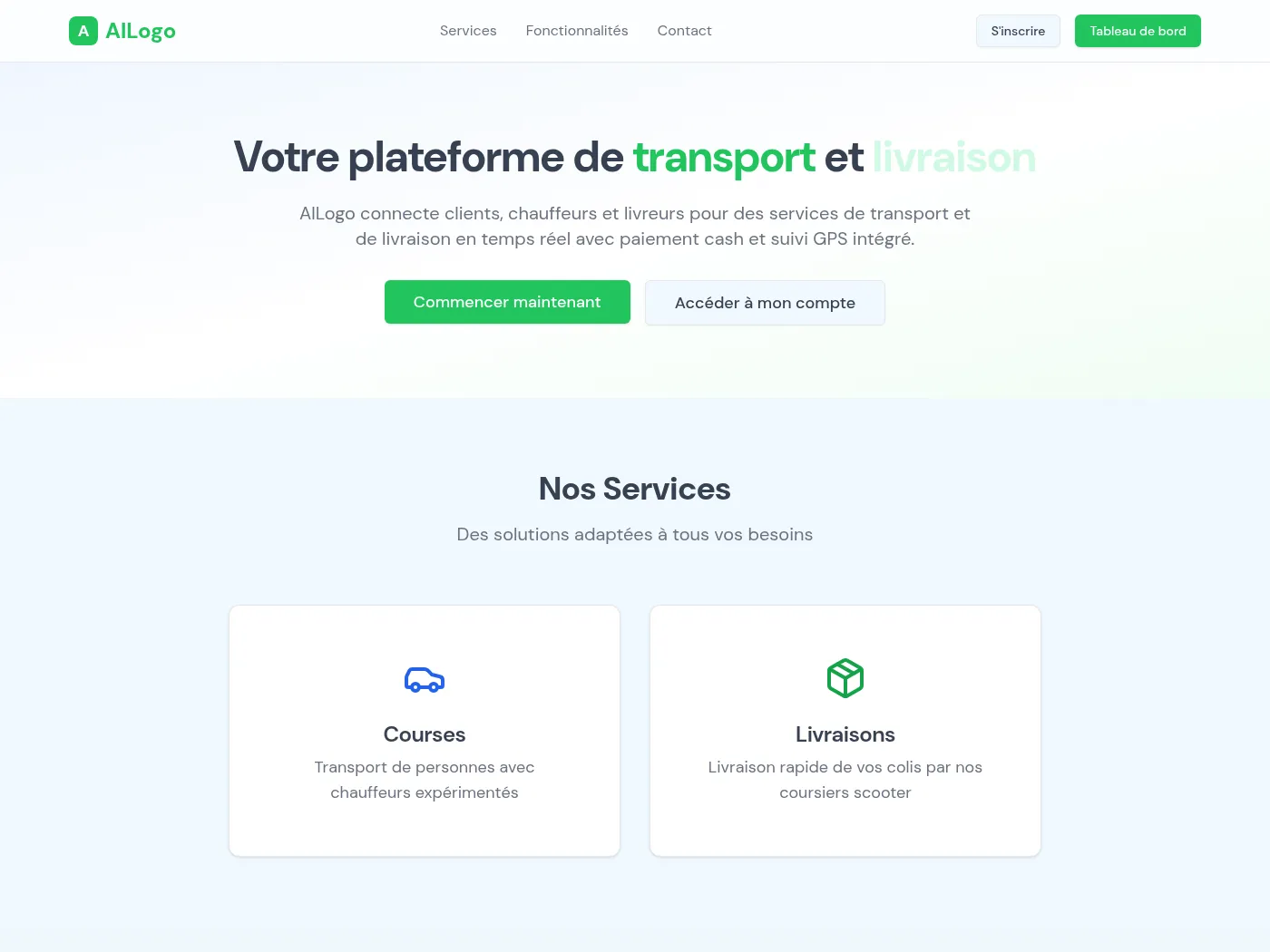 AlLogo – Real-Time Ride & Delivery Platform with Cash Payment and Subscription Codes