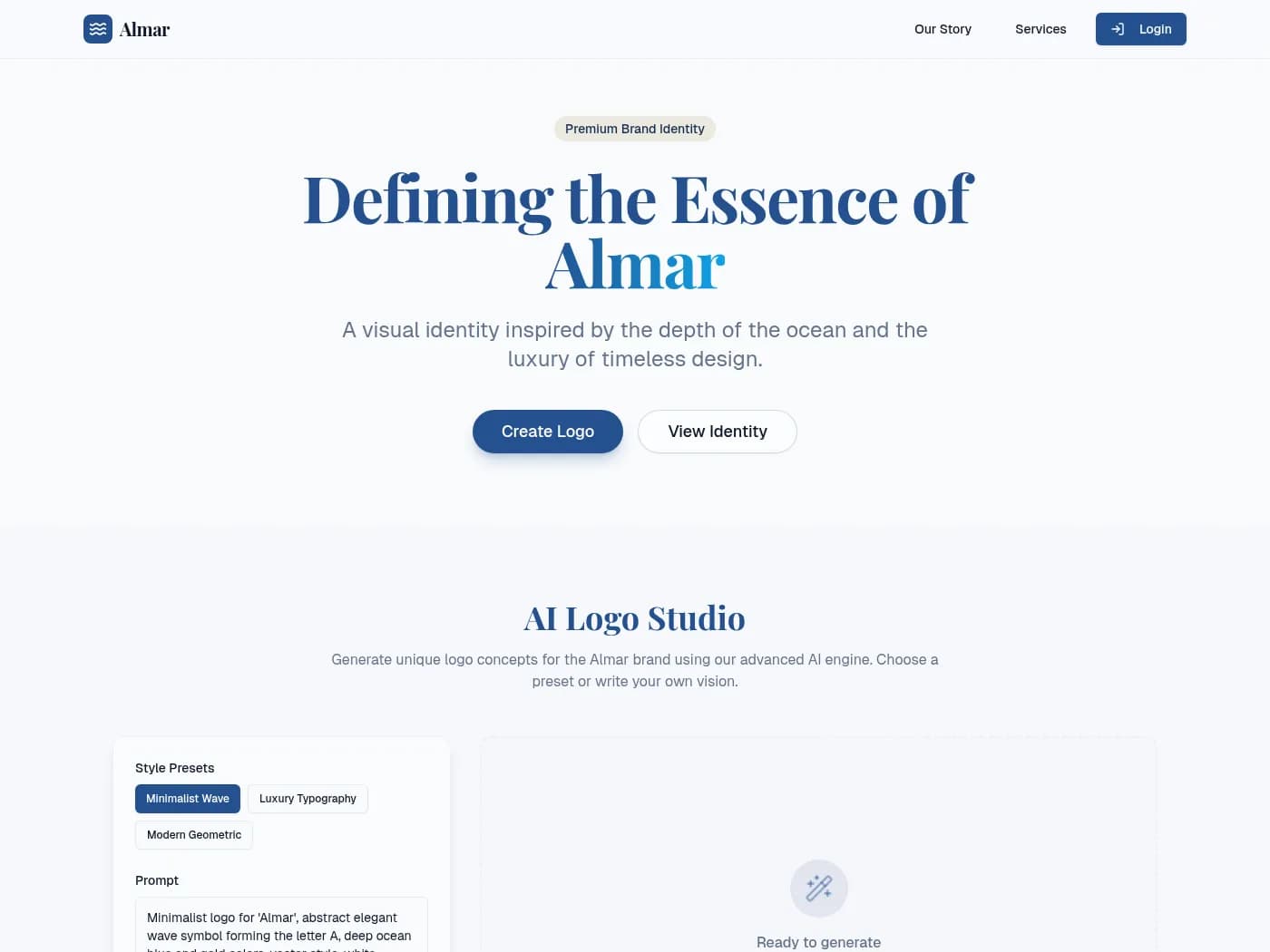 Almar Logo Design