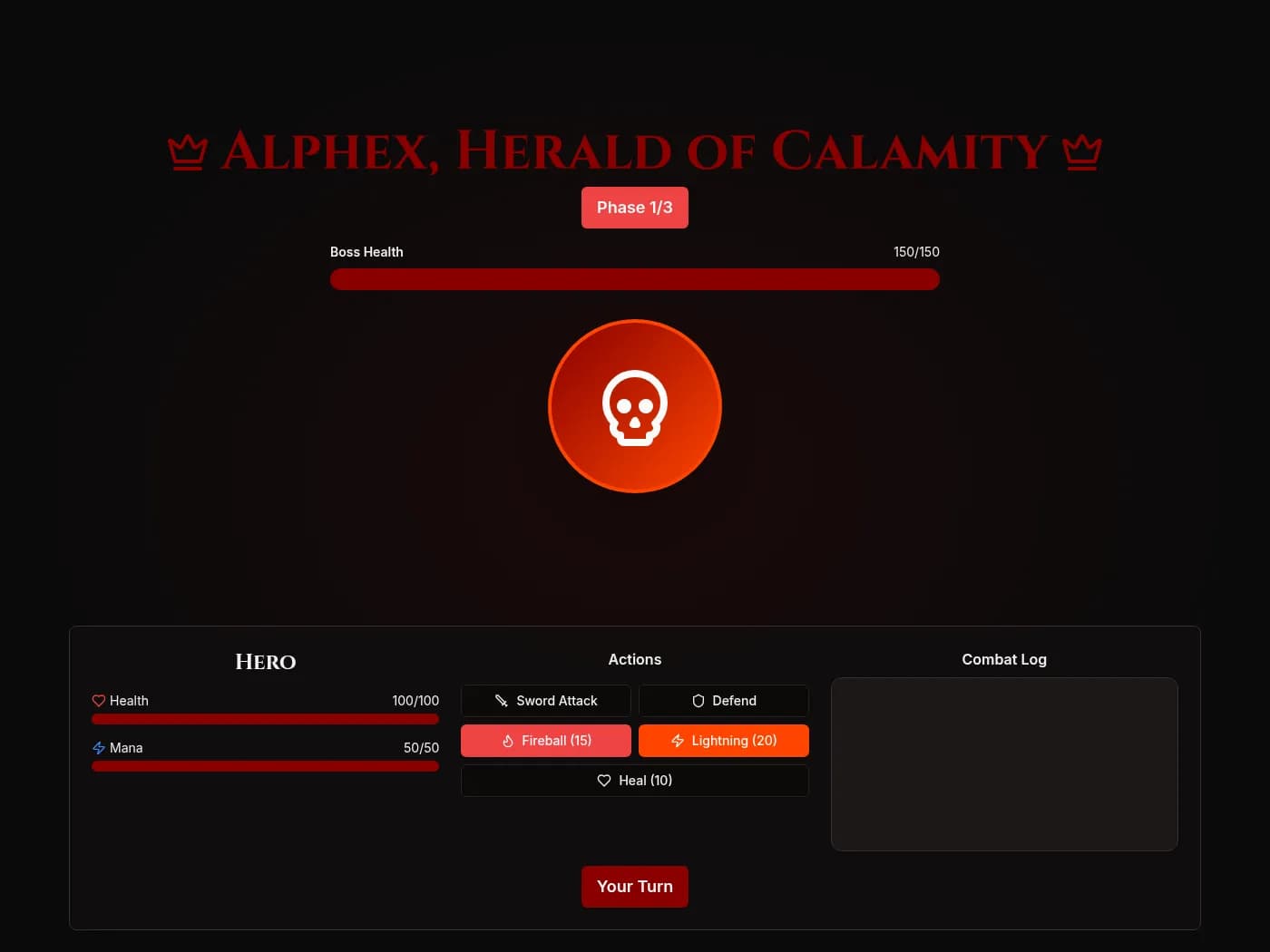 Alphex: Herald of Calamity - Turn-Based Battle Game