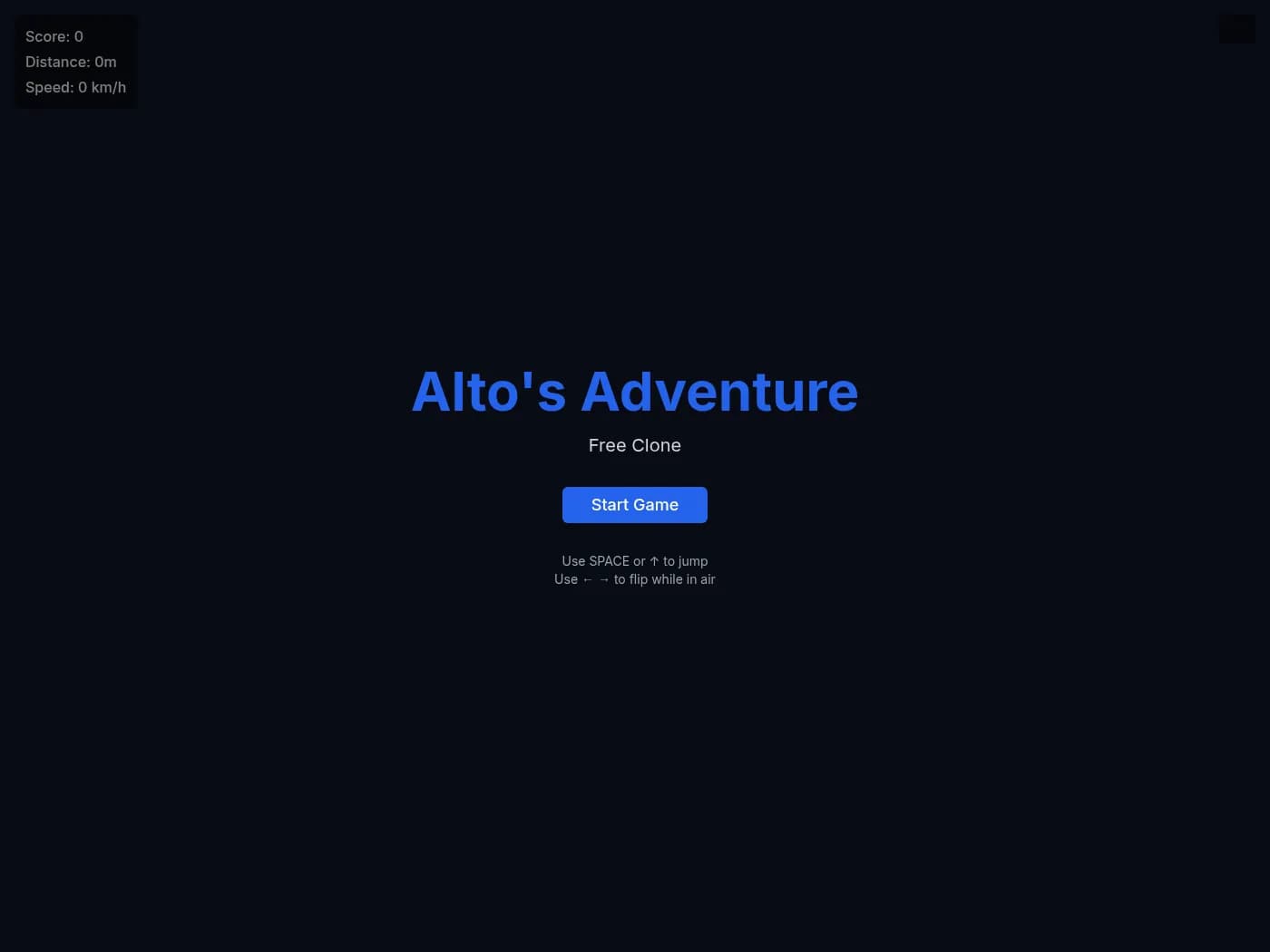 Alto's Adventure Free Clone