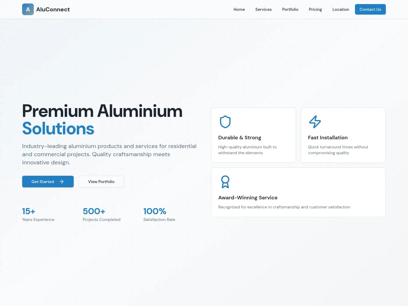AluConnect Company Portal