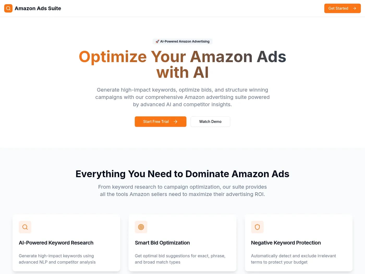 Amazon Ads Keyword Research & Bid Optimization Suite