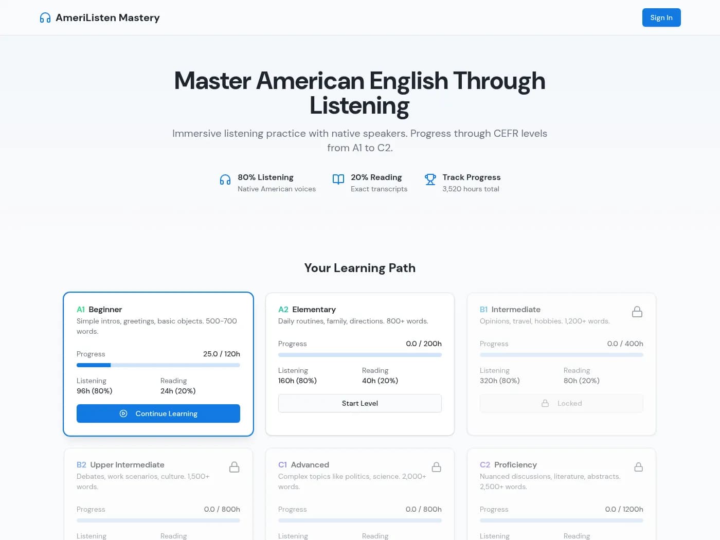 AmeriListen Mastery: American English Listening Experience