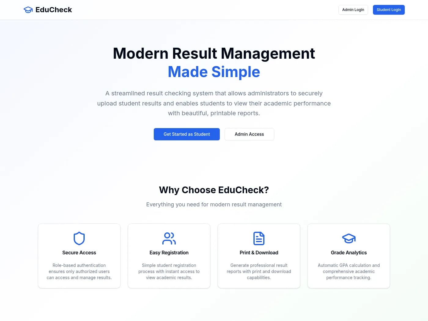 Android-Based Result Checking System