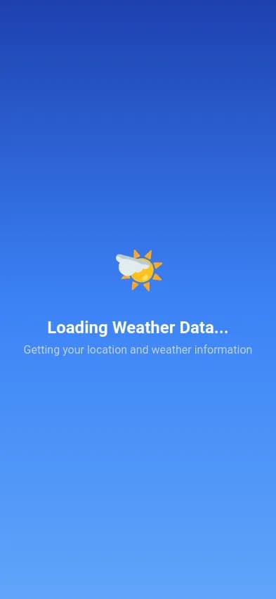 Android Weather App Clone
