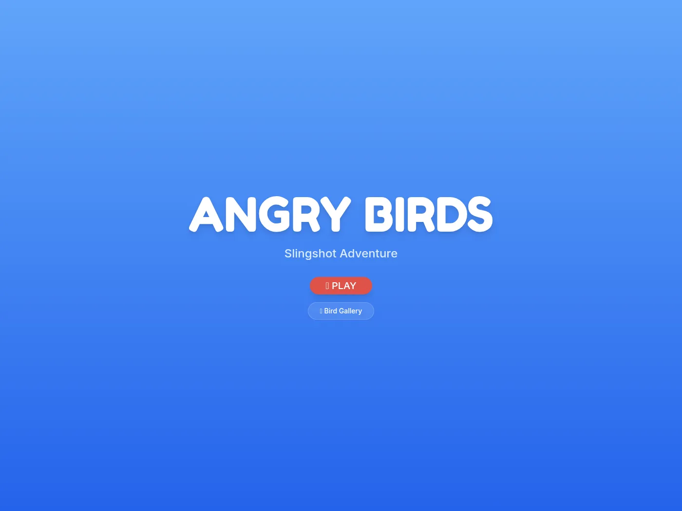 Angry Birds: Slingshot Adventure