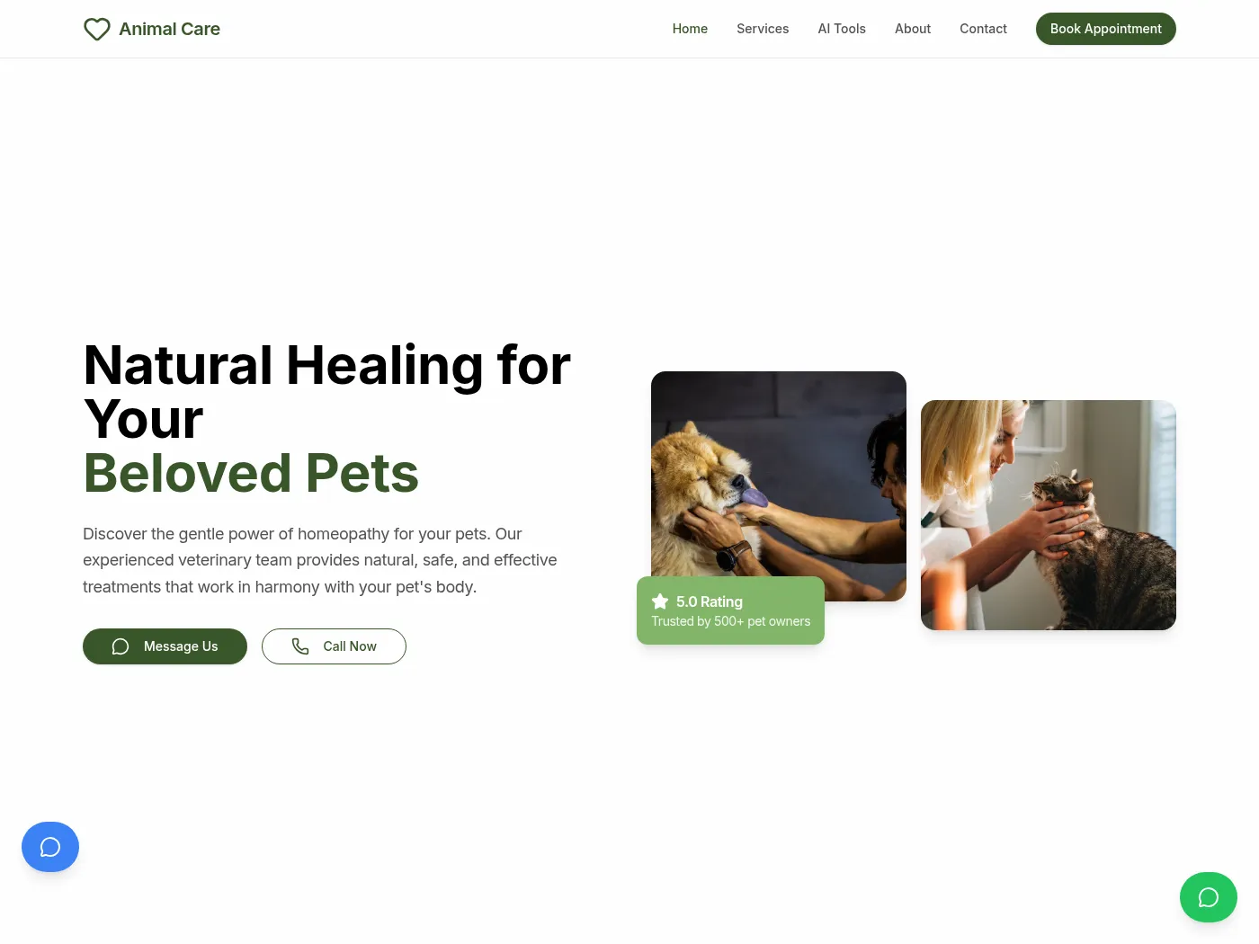 Animal Care with Homeopathy