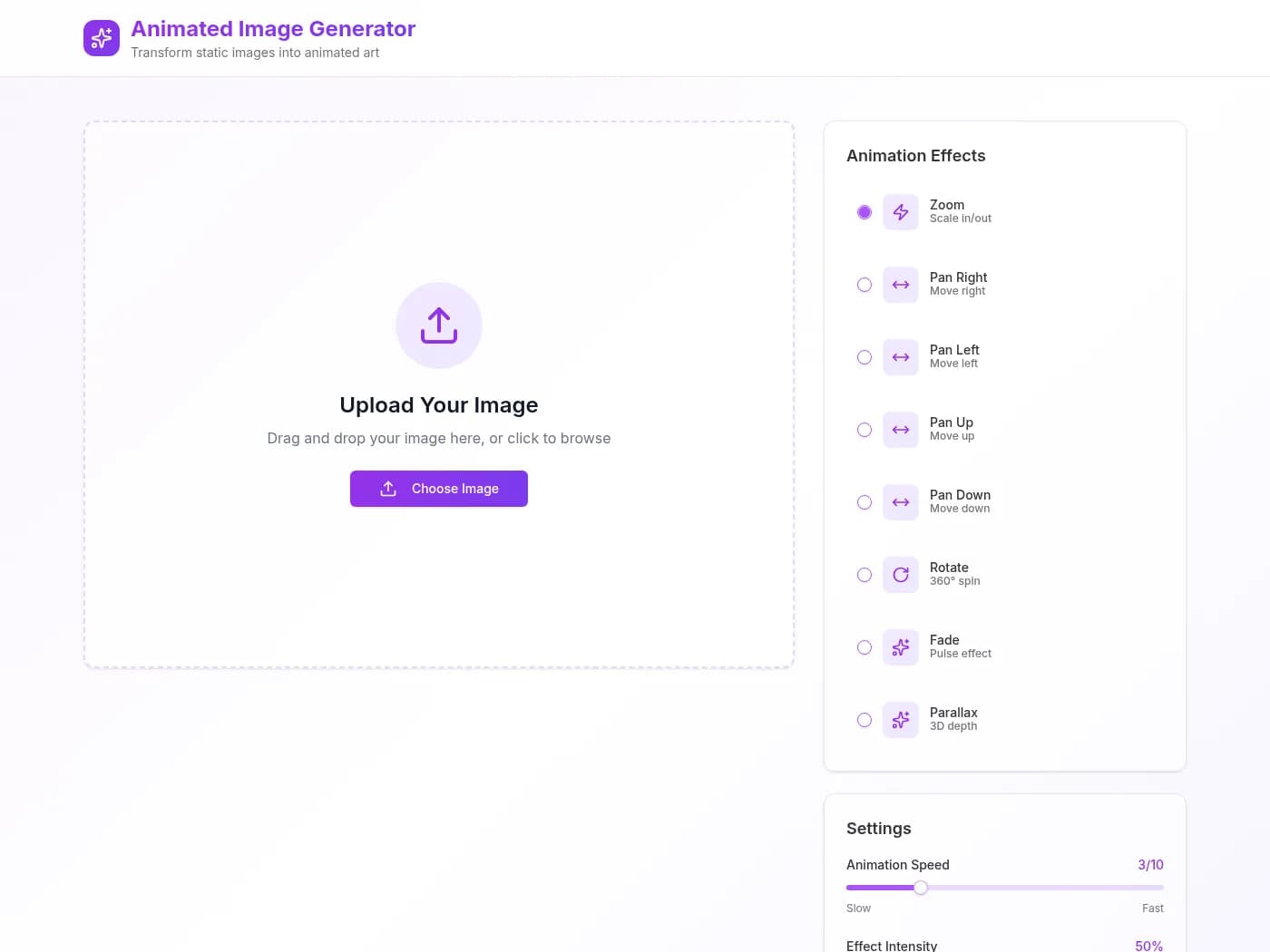 Animated Image Generator