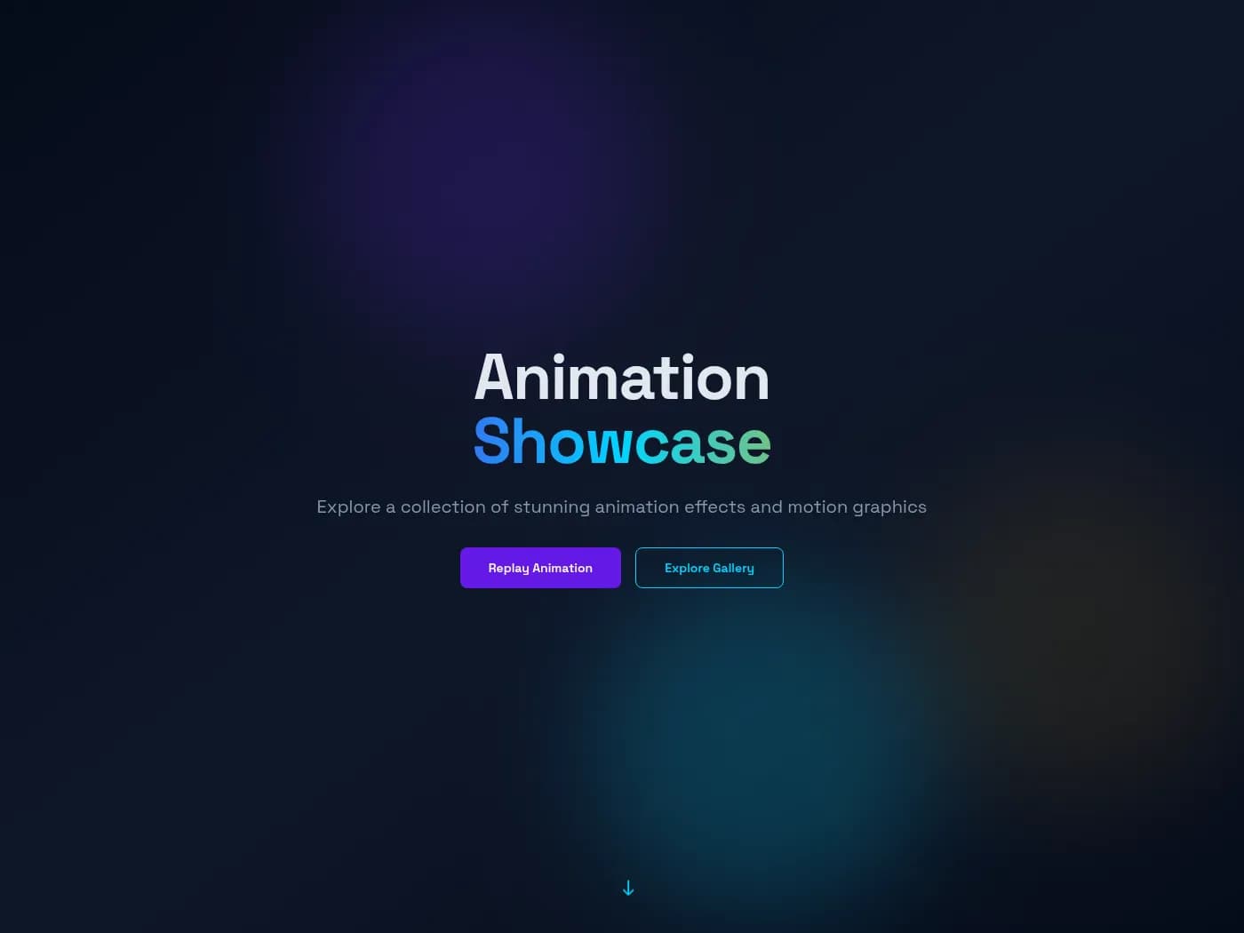 Animation Showcase App