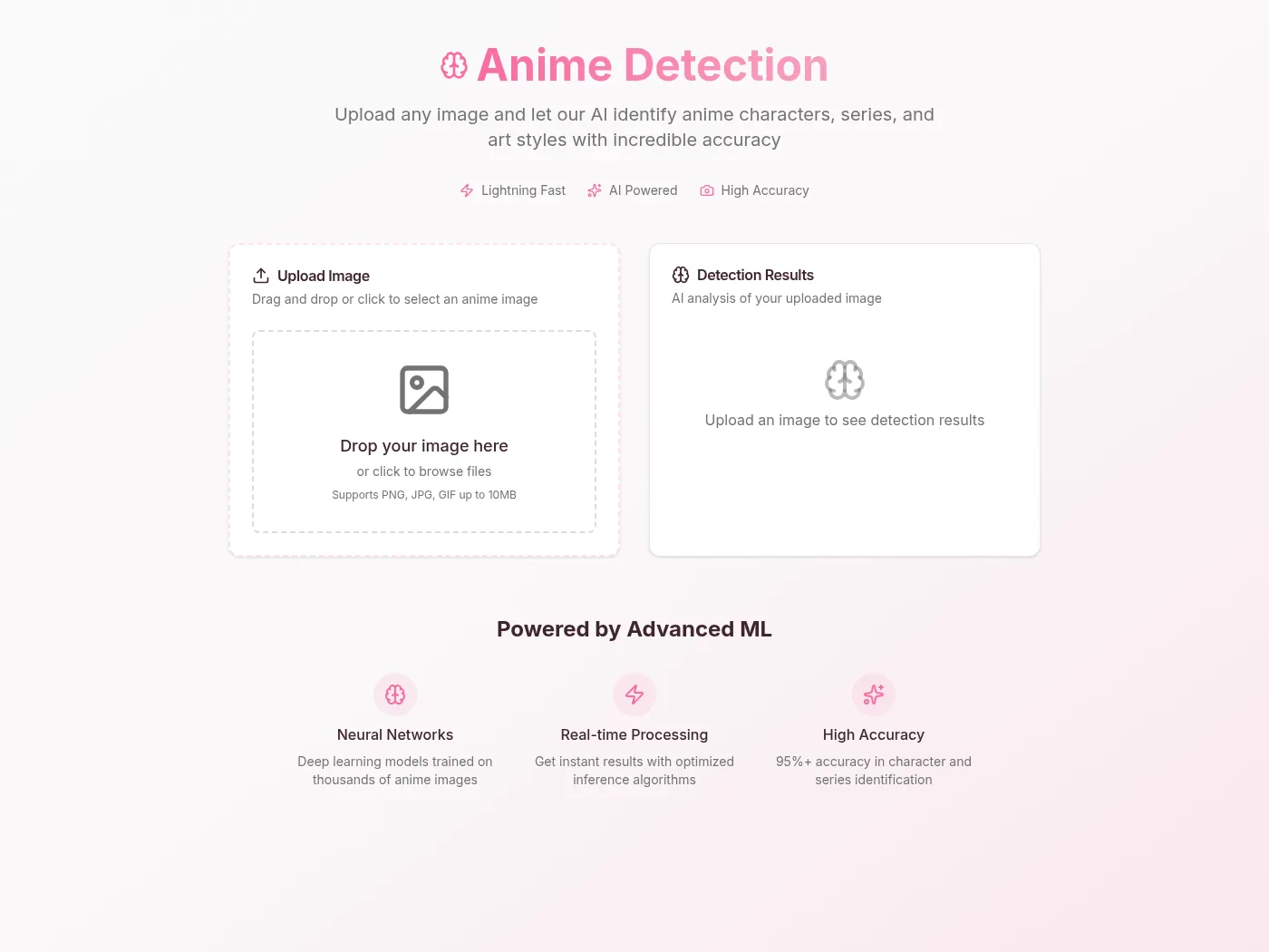 Anime Detection Web App