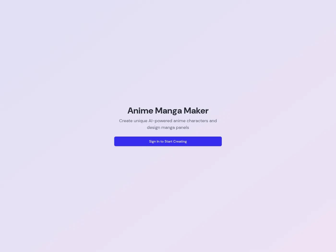 Anime Manga Maker