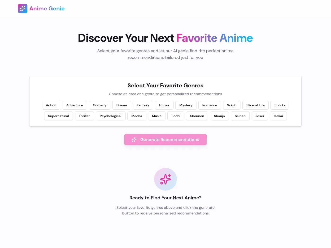 Anime Genie