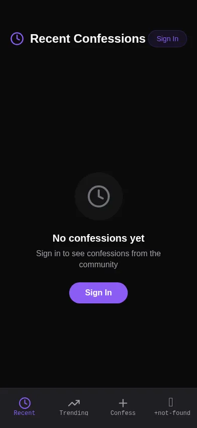 AnonMask: Anonymous Confession Mobile App
