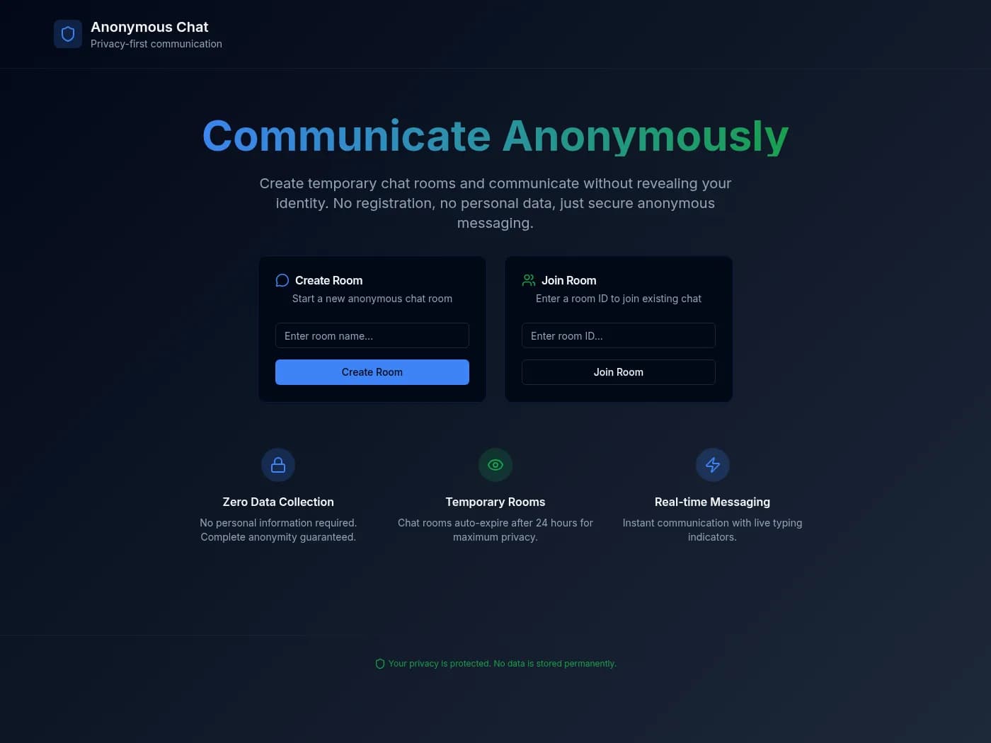 Anonymous Communication Platform