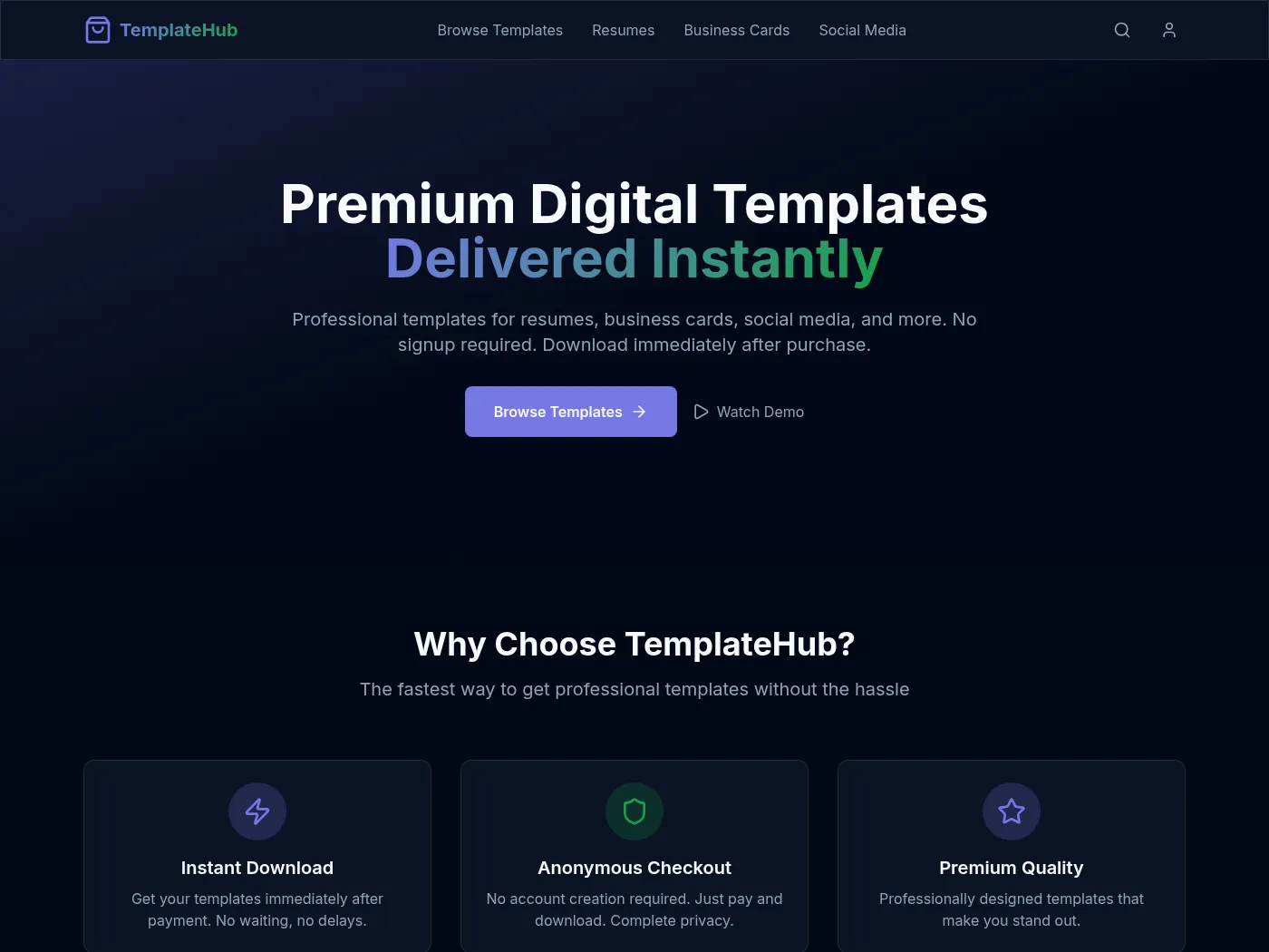 Anonymous Digital Goods Marketplace