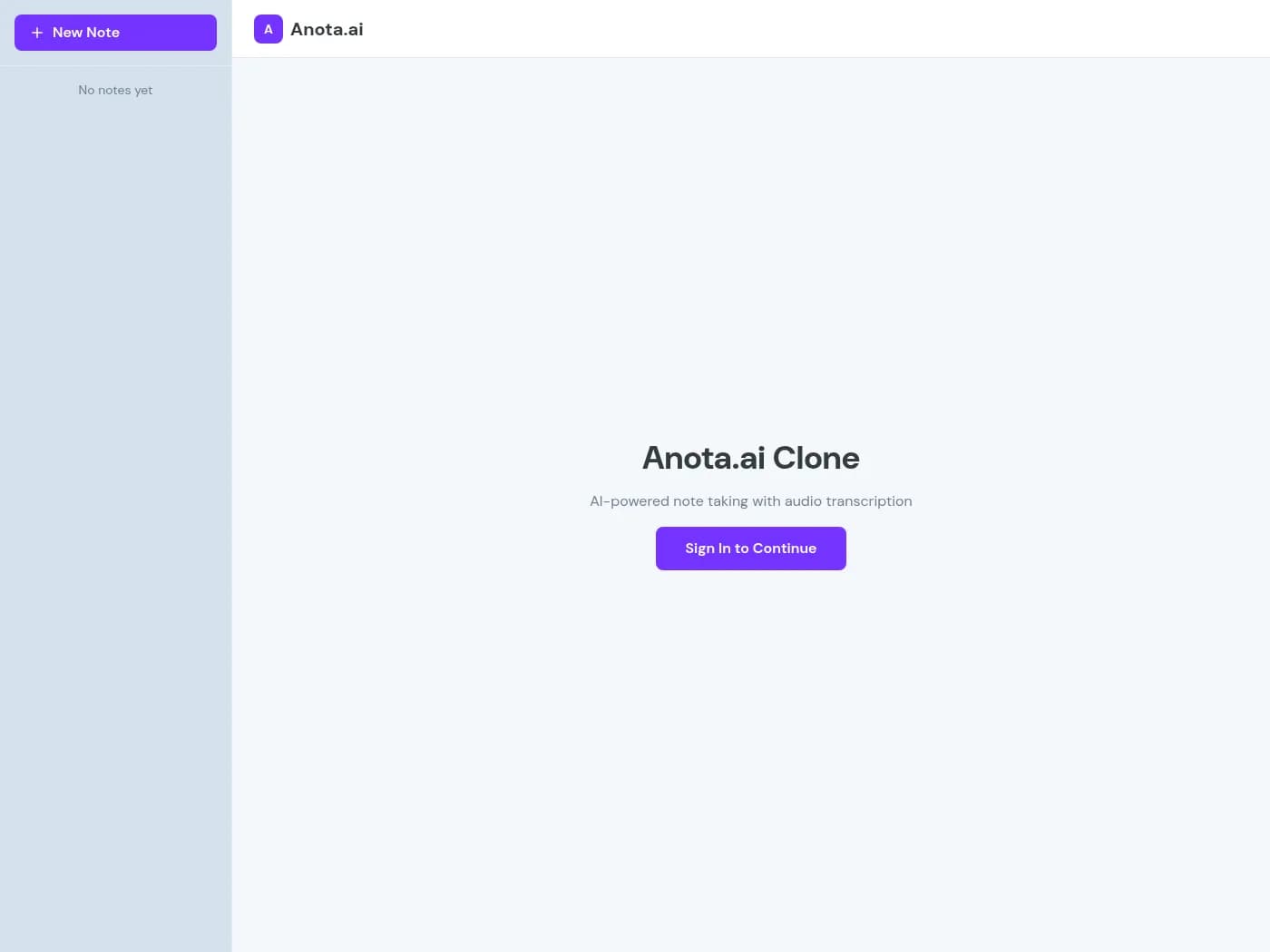 Anota.ai Clone – Smart AI-Powered Note Taking Platform