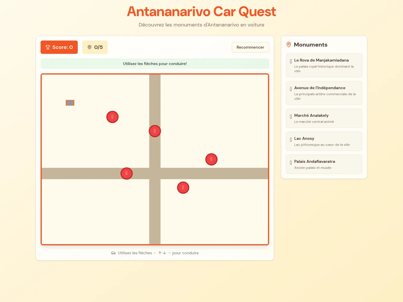 Antananarivo Car Quest