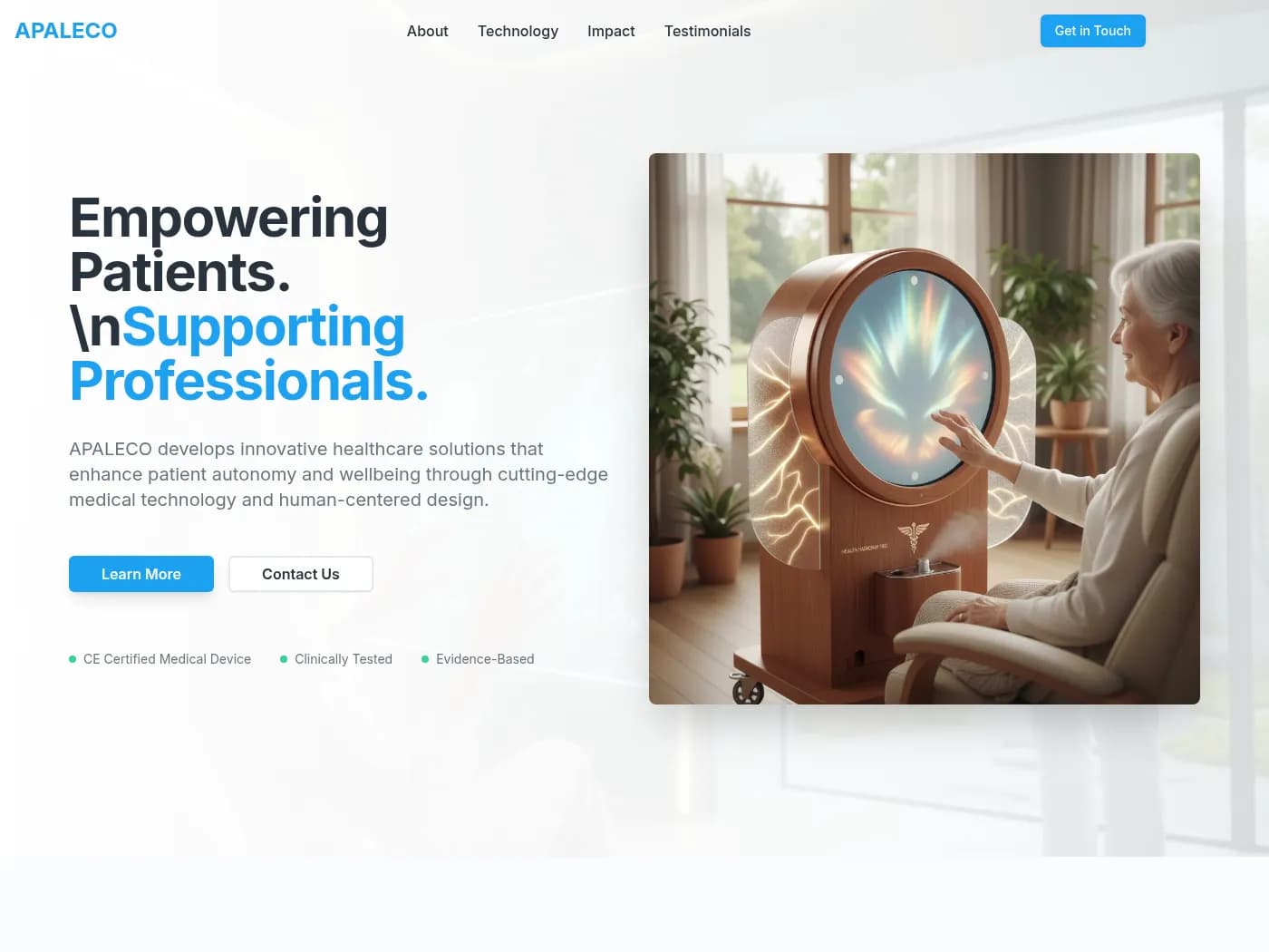 APALECO Modern Responsive Home Page