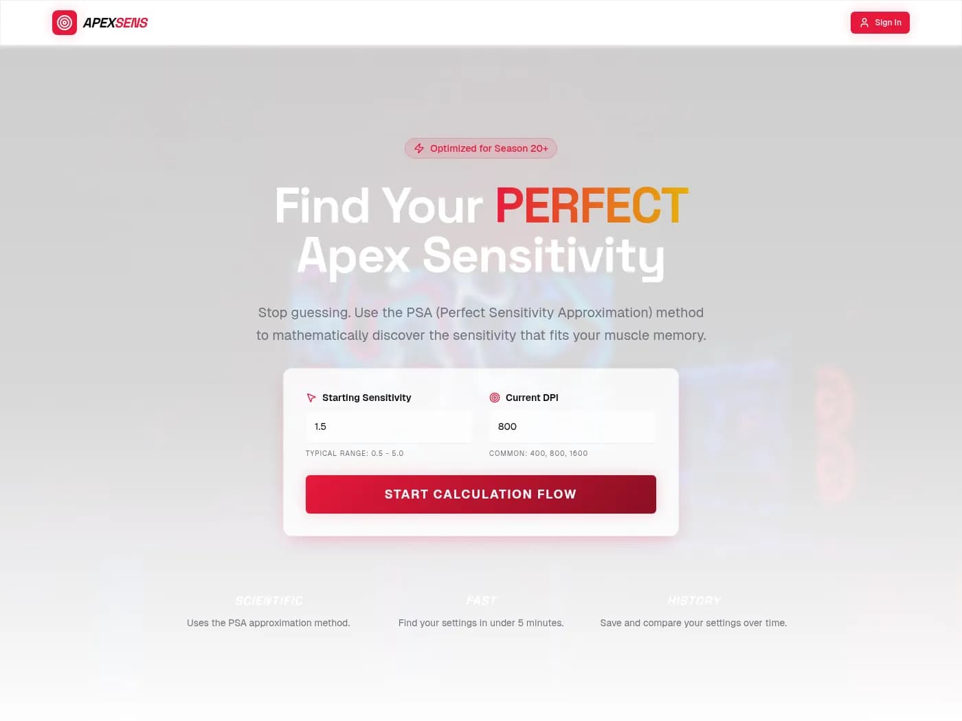 Apex Sensitivity Finder