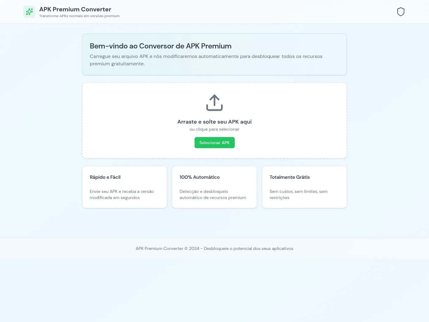 APK Premium Converter - Automatic Mod APK Generation Tool