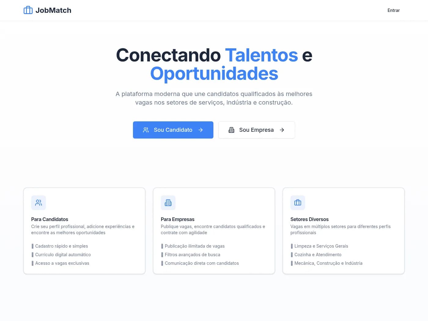 Aplicação Moderna e Objetiva