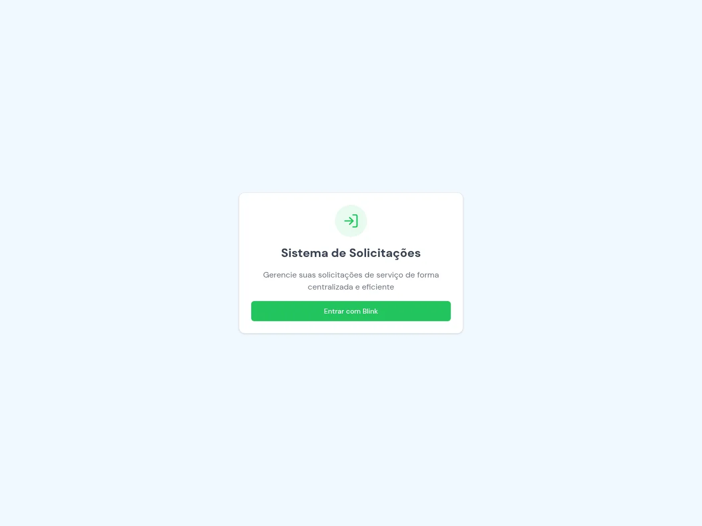 Aplicativo de Solicitação de Serviços
