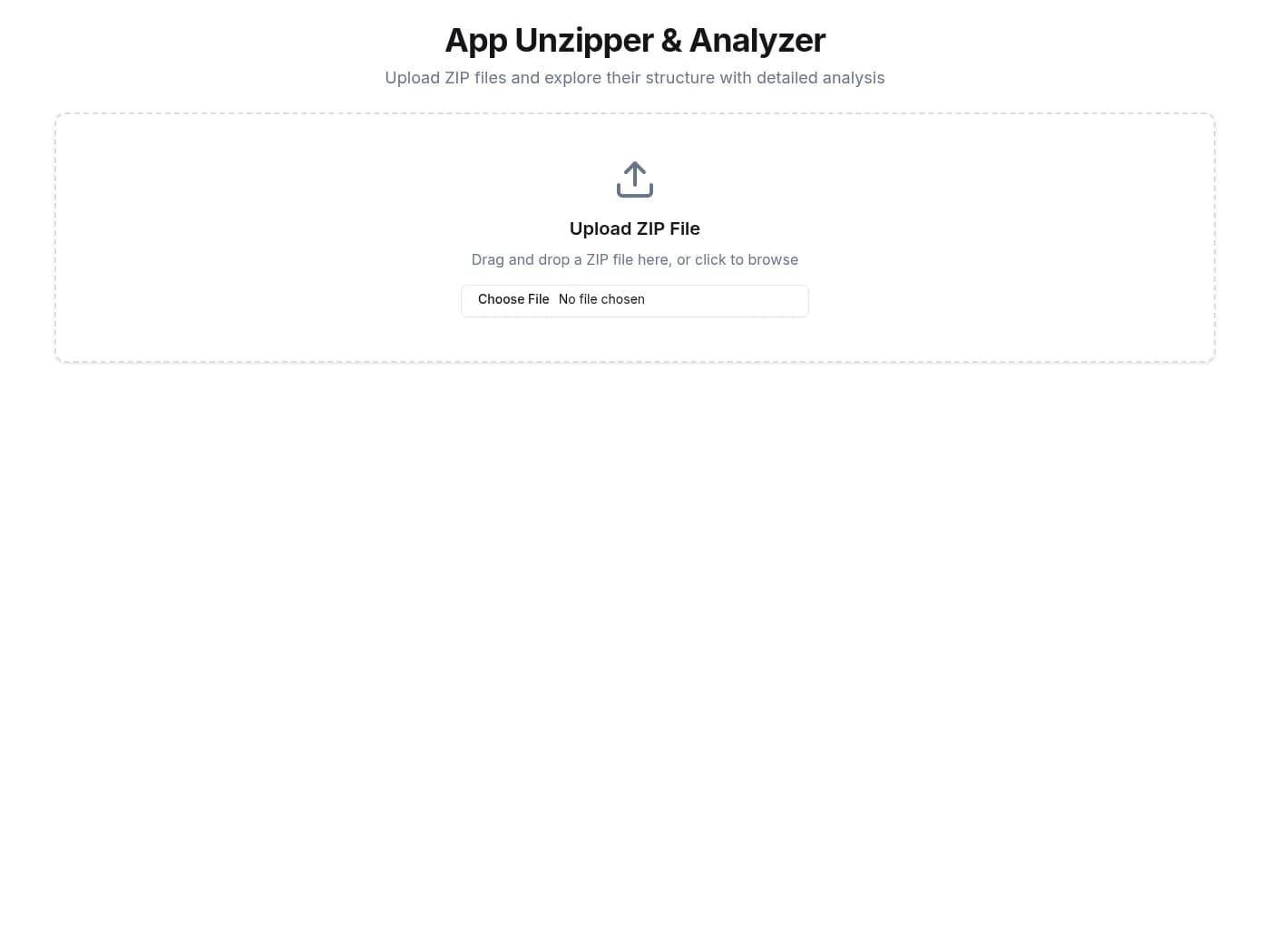 App Unzipper and Analyzer