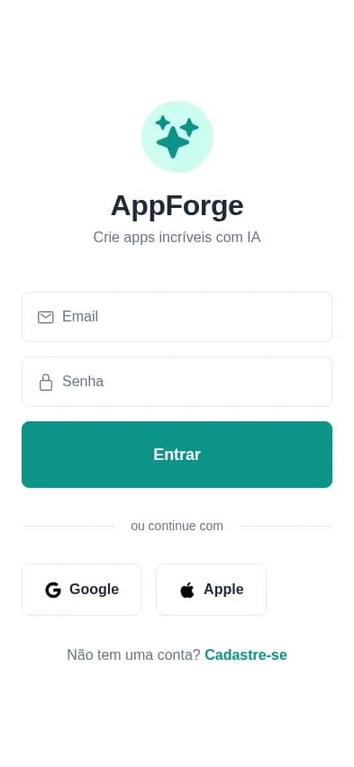 AppForge: AI App Builder