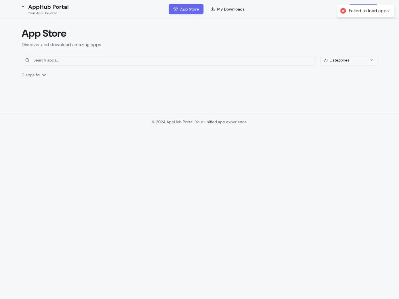 AppHub Portal