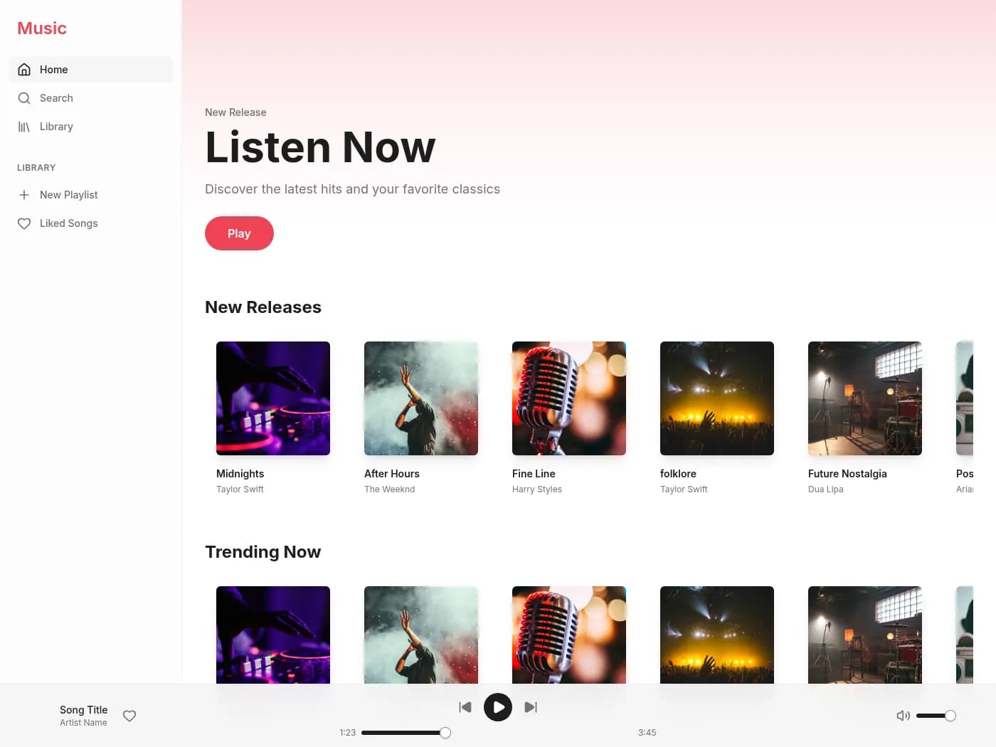 Apple Music Clone