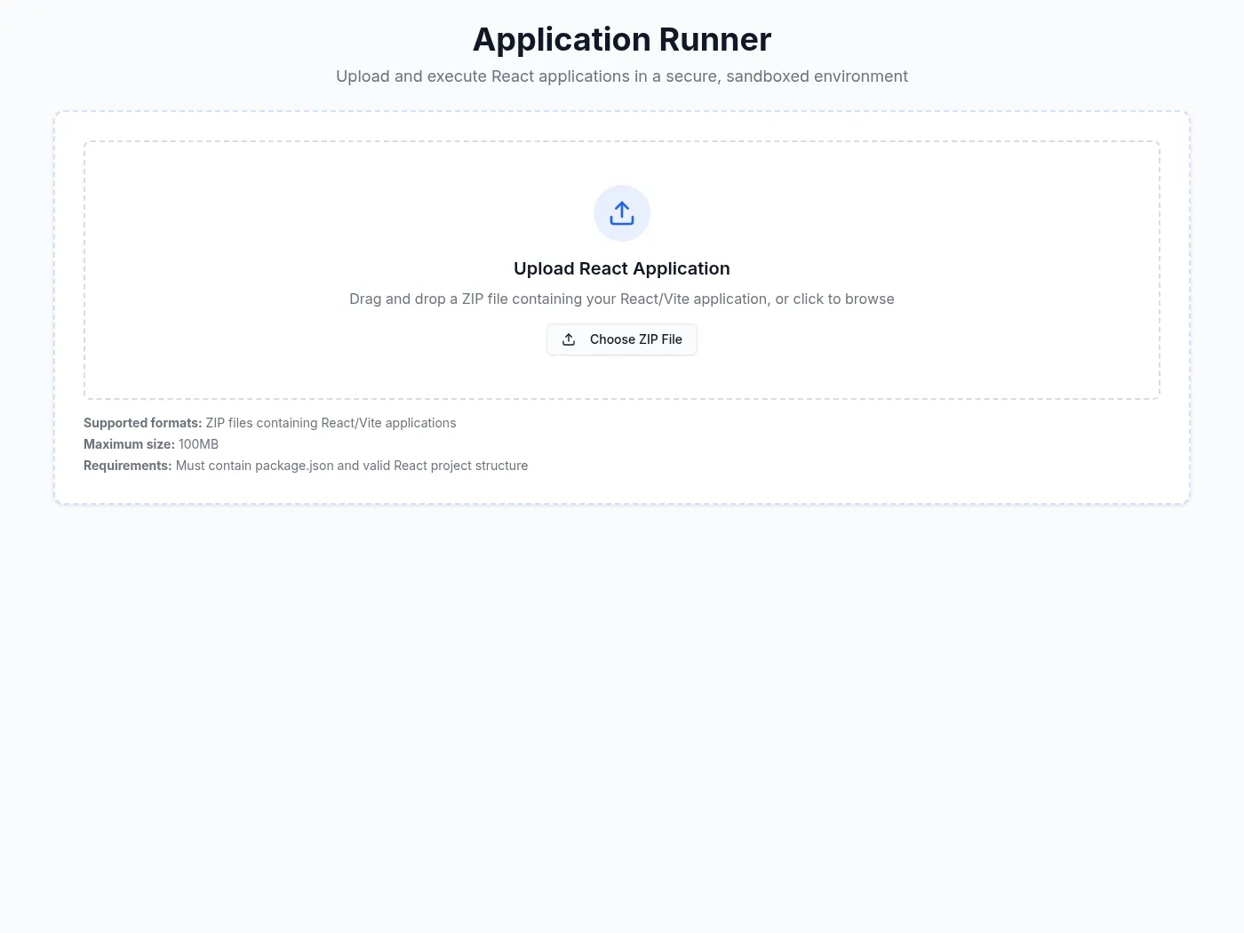Application Runner