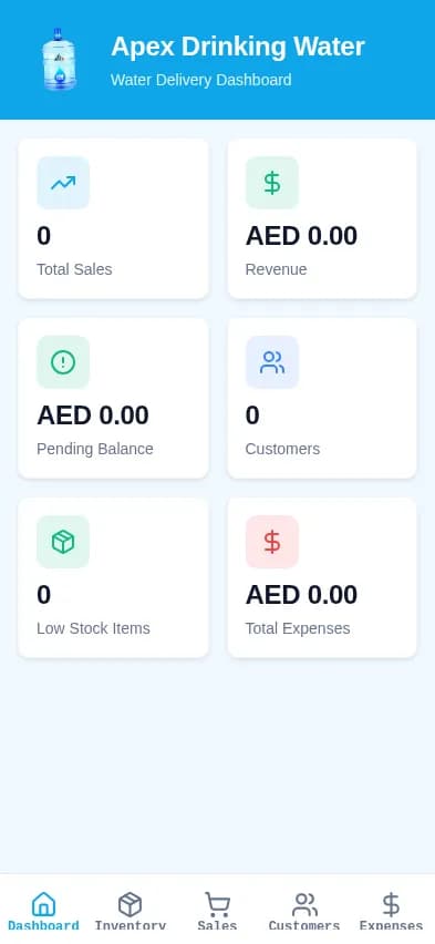 AquaManager: Android App for Drinking Water Delivery Management