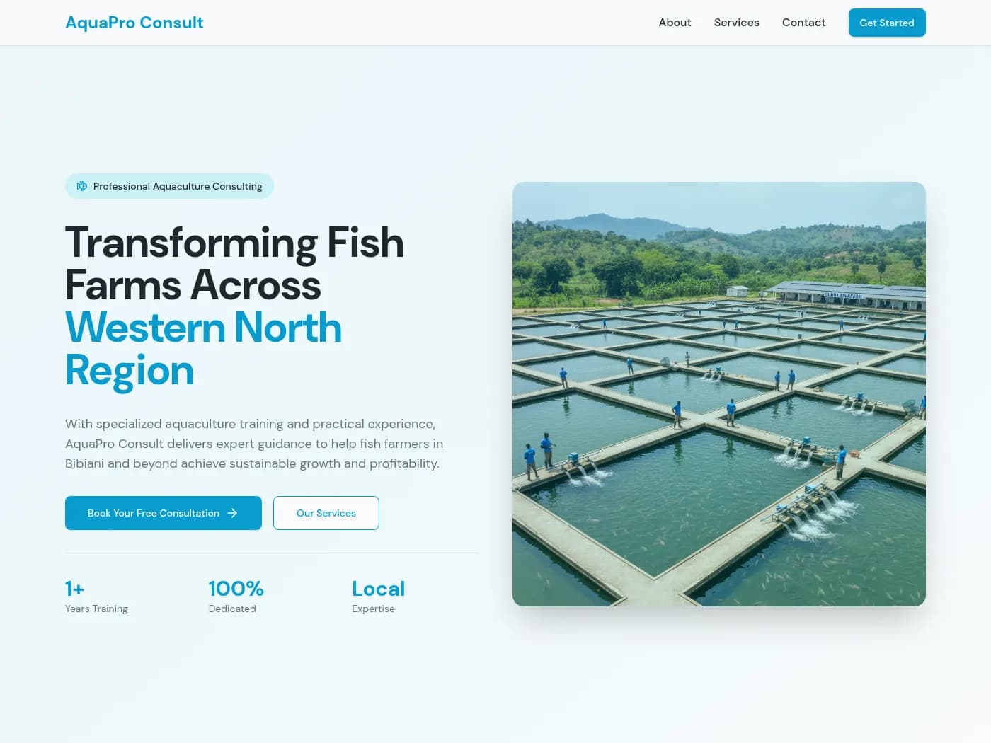 AquaPro Consult Professional Website