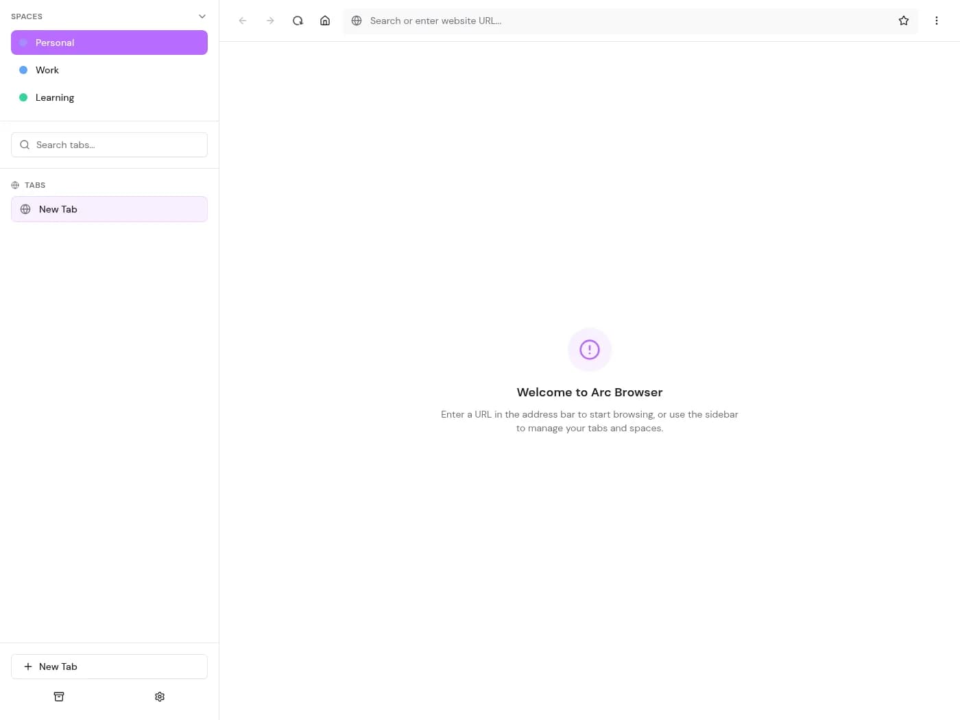 Arc-Inspired Next-Generation Web Browser