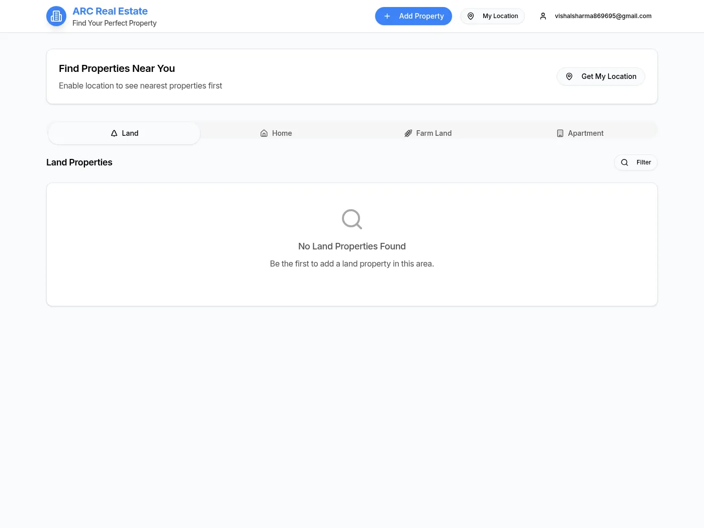 ARC Real Estate Property Finder App