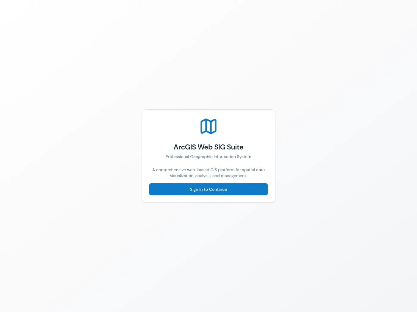 ArcGIS Web SIG Suite